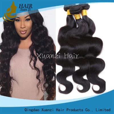 Cina Bene durevole 3 pacchi dei capelli indiani vergini, tessuto peruviano dei capelli umani di tessitura in vendita