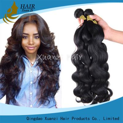 Cina A 8 pollici - i pacchi a 30 pollici del tessuto dei capelli umani, aggrovigliano le estensioni di trama dei capelli di Ombre del vergine libero in vendita