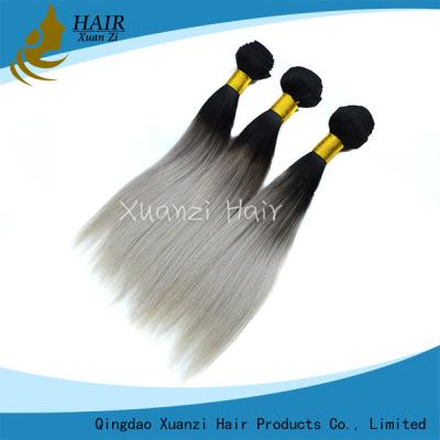 China 100% Human Hair Straight 100 Human Hair Weave , Permanent Virgin Human Hair for sale