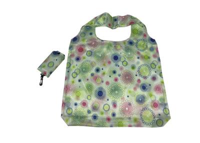 Cina Personalizzabili 210D Durable Folding Tote Bag con bottone e cintura a mano Clip Design in vendita