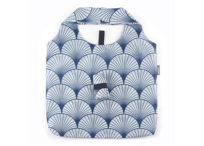Cina 210D Polyester Foldable Tote Bag Bianco meraviglioso Lotus Sublimazione Stampa in vendita