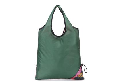 Cina OEM Nylon Polyester Foldable Tote Bag, Foldaway Tote Bag Disegno personalizzato in vendita
