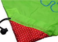 China Strawberry Shape Polyester Folding Tote Bag 190T Polyester Material OEM / ODM for sale