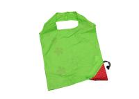 China Strawberry Shape Polyester Folding Tote Bag 190T Polyester Material OEM / ODM for sale