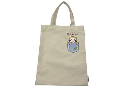 Cina Borsa Eco Tote riutilizzabile stampata di taglia standard Eco Choice Canvas di cotone in vendita