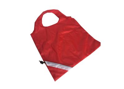 China Rode vouwtas, op maat gemaakt van 190T aardbeien, polyester. Te koop