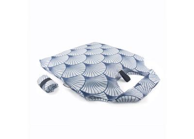 Cina 210D Polyester Foldable Tote Bag Bianco meraviglioso Lotus Sublimazione Stampa in vendita