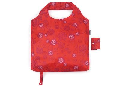 Cina Red Portable Lightweight Folding Tote Bag Multiuso 190 T Poliestere in vendita