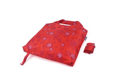 Cina Red Portable Lightweight Folding Tote Bag Multiuso 190 T Poliestere in vendita