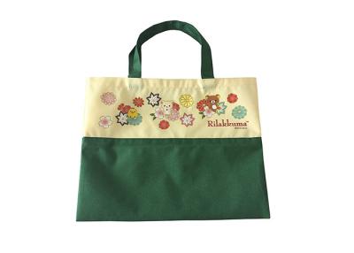 Cina Rilakkuma Stampa sacchetti in poliestere verde in vendita