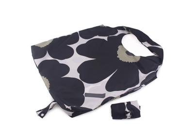 Cina 210D Polyester Pallato Borsa Tote Grossi Fiori Borsa da spiaggia pieghevole in vendita