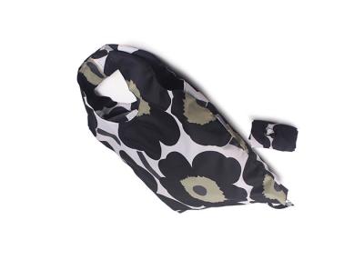 Cina 210D Polyester Pallato Borsa Tote Grossi Fiori Borsa da spiaggia pieghevole in vendita