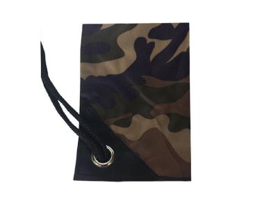 China Camuflage Printed Cinch Backpack PU Leather Custom Cinch Sacks Te koop