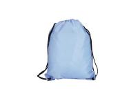 China Plain Polyester Custom Drawstring Backpack Gym Waterproof Durable for sale