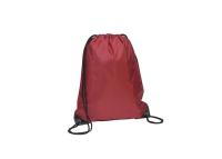 China Plain Polyester Custom Drawstring Backpack Gym Waterproof Durable for sale