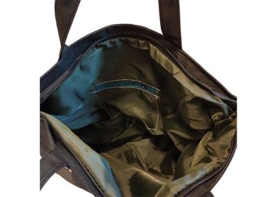 中国 2トーン 12オンスキャンバス トートバッグ ザイプとポリエステルの内面 販売のため
