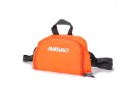 China Orange 300D Polyester Backpack Foldable Laptop Backpack With Zipper Front for sale