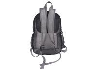 China Collapsible Light Blue Mesh Backpack Polyester Rucksack For Hiking for sale