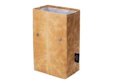 Cina Isolato impermeabile Canvas cerato Cooler Tote Bag Marrone 6 ore Ritenzione del calore in vendita