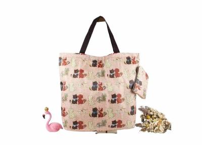 China Lightweight Waterproof Folding Tote Bag with Digital Printing and Reusable PP Webbing Handle zu verkaufen