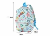 China Adjustable Straps Full Printing 600D Polyester Backpack Waterproof School Bag for sale