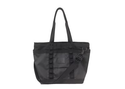 China Custom Printed eco friendly rpet Polyester Tote Bags with waterproof PVC coating Te koop
