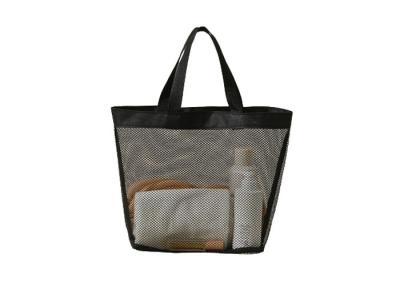 Cina 100% Recycled Polyester Mesh Beach Tote Bag For Beach Lovers in vendita