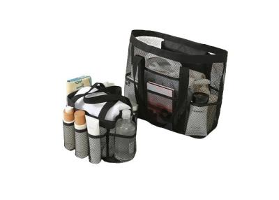 Cina Eco friendly Custom Printing 100% Polyester Mesh Grocery Tote in vendita