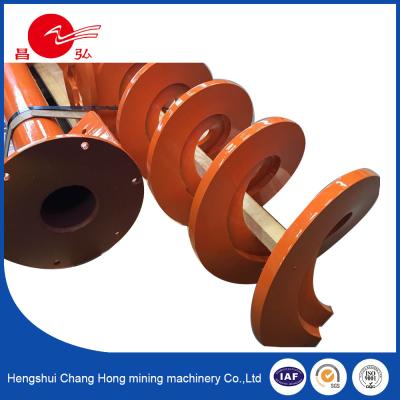Cina Le lame a spirale speciali della coclea avvitano il diametro 80mm di Rod Stainless Steel Carbon Steel in vendita