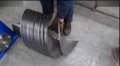 Cina Lame a spirale continue di resistente agli'acidi per la macchina sezionale di volo della vite in vendita