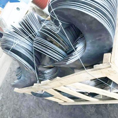 Cina Lama non continua laminata a freddo di spirale di volo della vite di Aprts della vite di volo di spirale del trasportatore sezionale della lama in vendita