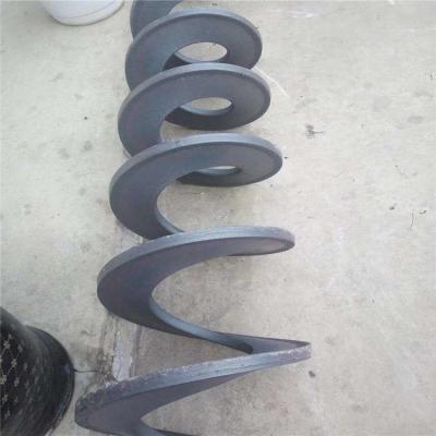 Cina Lame a spirale continue di Shaftless di volo del trasportatore di vite di acciaio dolce in vendita