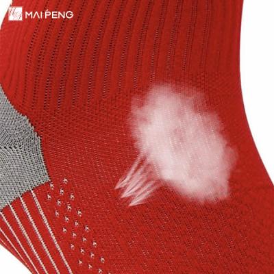 China Mensen Athletic Football sokken Niet-slip Crew Outdoor Sports sokken Custom Logo Te koop