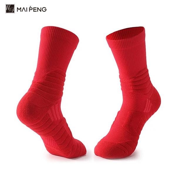 Quality Custom Athletic Cushioned Basketball Socks Towel Bottom Crew Mens Thick Sports for sale