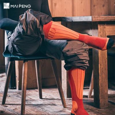 Cina Calzini colorati di moda su misura calzini da sci termali spessi unisex riscaldati in vendita