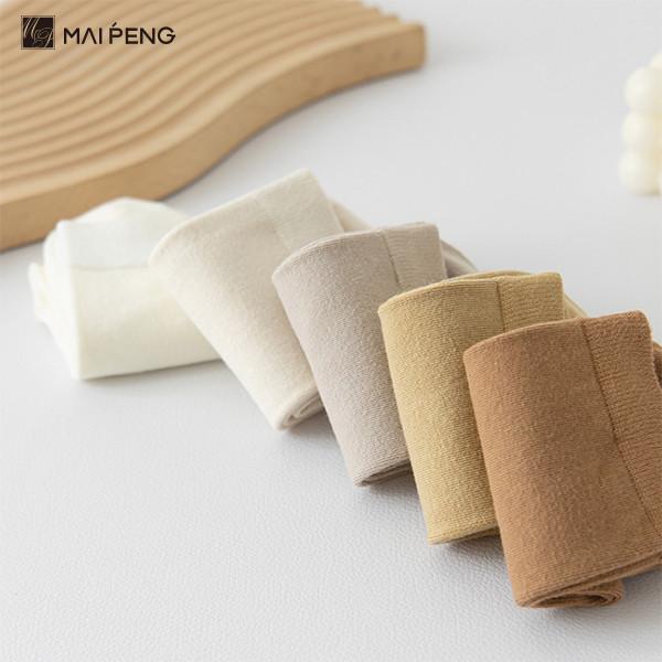 Quality Pure Color Custom Bamboo Socks Breathable Fiber Crew Socks Custom for sale