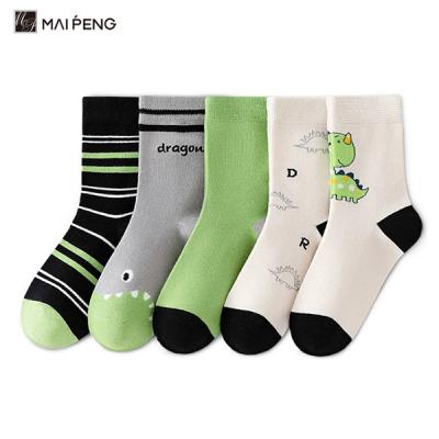 Cina Calzini Jacquard Cute Cartoon Confortevoli Bambini Bambini Calzini di cotone in vendita