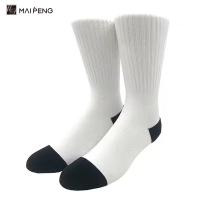 China Blank Polyester Sublimation Printed Socks Digital Printed Socks Custom for sale