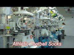 custom non slip athletic football socks breathable mesh men grip socks