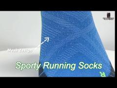 quick dry sporty running socks custom athletic men running socks