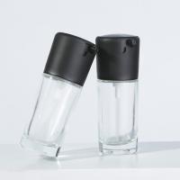 China Customizable 30ml Refillable Plastic Pump Bottle Transparent Foundation Lotion Essence for sale