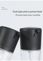 China Customizable 30ml Refillable Plastic Pump Bottle Transparent Foundation Lotion Essence for sale
