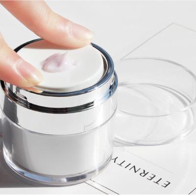 Cina plastica vuota dei contenitori 30g 50g del barattolo della crema 15g con i coperchi a perfetta tenuta in vendita