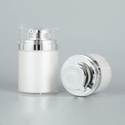 Cina i contenitori del barattolo della crema di 30g 50g 100g svuotano il fronte senz'aria acrilico in vendita