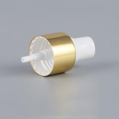 Cina 24/410 28/410 di spruzzo fine di plastica di alluminio del fronte dell'oro dello spruzzatore della foschia in vendita