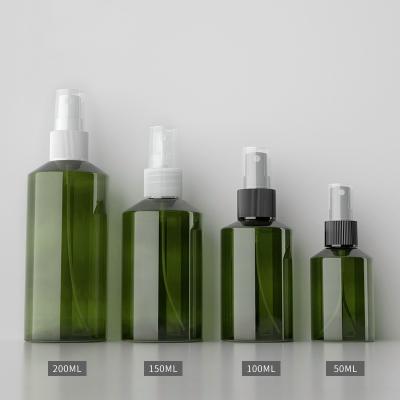 Cina lo spruzzo fine della foschia del fronte di 50ml 100ml 150ml imbottiglia la bottiglia cosmetica dell'ANIMALE DOMESTICO di plastica in vendita