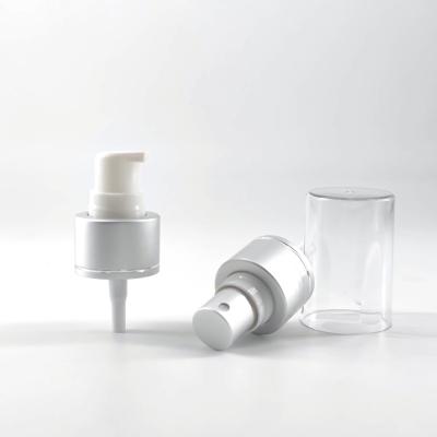 Cina 24mm 24/410 argento alluminio fine spruzzatore di nebbia profumo siero toner pompa dispenser in vendita