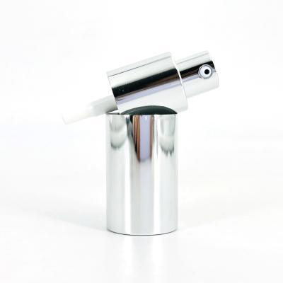 Cina 20 mm di argento di alluminio riciclabile pompa di crema di lozione High End imballaggio cosmetico in vendita