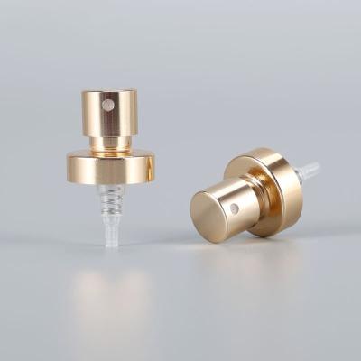 Cina 15mm Cosmetico Aluminio Sprayer di nebbia fine Crimp pompa di profumo per la bottiglia in vendita