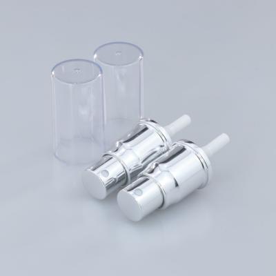 Cina L'indennità di alluminio del profumo della pompa a mano appanna lo spruzzatore 20/410 18/410 18/415 di spruzzo della foschia di 18mm 20mm in vendita